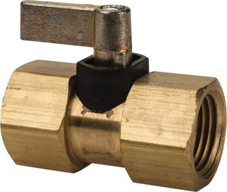 The Specialty Mfg. Co. 1/2" Pipe, Brass Standard Ball Valve Inline ...