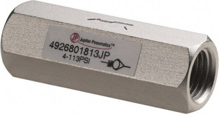 PRO-SOURCE 1/4" Aluminum Check Valve Inline, FNPT x FNPT 4926801813PRO ...