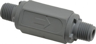 The Specialty Mfg. Co. 1/4" PVC Check Valve Inline, MNPT x MNPT, 125 ...