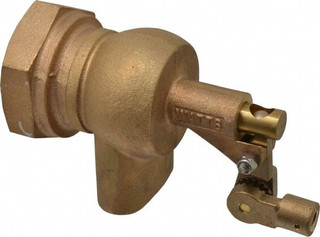 Watts 2" Pipe, Bronze, Mechanical Float Valve 165 psi, FPT x OVAL End ...