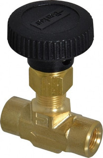 Parker Hannifin 3,000 Max psi, 1/8" Pipe, Brass, Inline Instrumentation ...