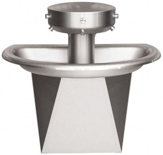 Bradley Semi-Circular, Infrared Sensor, External Drain, 36" Diam, 3 ...