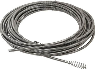 Ridgid 5/16" x 50 ft. Drain Cleaning Machine Cable Bulb Auger, 3/4" to ...