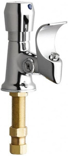 Chicago Faucets Drinking Fountain Push Button Operated Bubbler, Brass ...