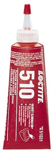 Loctite 50ml 510 Gasket Eliminator Flange Sealant -65 to 400°F, Red ...