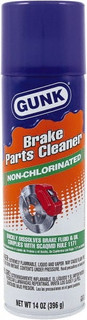 GUNK 14 oz Aerosol Can Automotive Brake Parts Cleaner Nonchlorinated ...