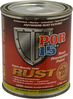 POR-15 1 Pint, Gray, Rust Preventative Paint Comes in Can 45208 ...