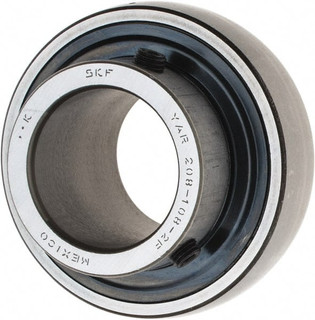 SKF 1-1/2" ID x 3.1496" OD, 5,310 Lb Dynamic Capacity, Insert Bearing ...