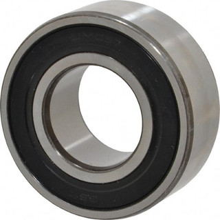 SKF 30mm Bore Diam, 62mm OD, Double Seal Angular Contact Radial Ball ...