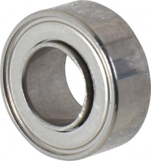 Value Collection 1/4" Bore Diam, 1/2" OD, Double Shield Miniature Radial Ball Bearing 3/16" Wide ...