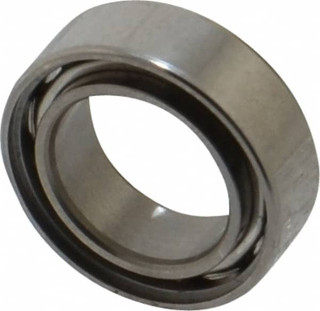 Value Collection 5/16" Bore Diam, 1/2" OD, Open Miniature Radial Ball Bearing 5/32" Wide, 1 Row ...