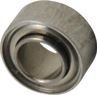 Value Collection 1/8" Bore Diam, 3/8" OD, Double Shield Miniature Radial Ball Bearing 5/32" Wide ...