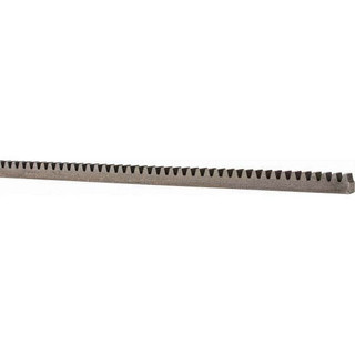 Boston Gear 1/4" Face Width, 4 Feet Long, 1/4" Thick Steel Gear Rack 24 ...