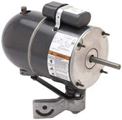 U.S. Motors 1/4 hp, TEAO Enclosure, Auto Thermal Protection, 1,075 RPM ...