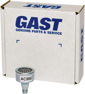 Gast Air Actuated Motor Muffler Assembly For 2AM & 4AM Models AC980 ...