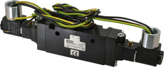 Parker Hannifin 3/8" Inlet x 3/8" Outlet, Double Solenoid Actuator ...