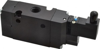 Parker Hannifin 1/4", 3-Way Body Ported Stacking Solenoid Valve 24 VDC ...