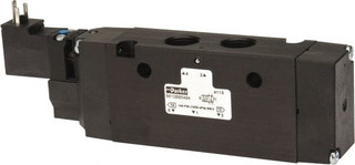 Parker Hannifin 3/8", 4-Way Body Ported Stacking Solenoid Valve 24 VDC ...