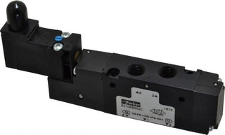 Parker Hannifin 1/8", 4-Way Body Ported Stacking Solenoid Valve 120 VAC ...