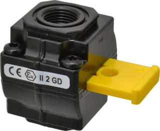 Norgren 3/8" NPT Lockout Valve 8 CV Rate, 240 CFM, 250 Max psi, Slide ...