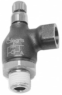 Legris 3/8" NPT Mini Swivel Flow Control Regulator 0 to 145 psi ...