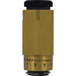 Bimba-Mead Fluid Dynamics 1/4" NPTF Threaded Flow Control Valve 0 to ...