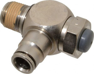 Norgren 3/8" Tube Inlet x 3/8" NPT Outlet Tamper Resistant Flow Control ...