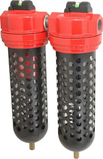 RTI 3/4" 90 SCFM Air Dryer/Filter Unit Polycarbonate, 11" Wide x 15-1/2 ...