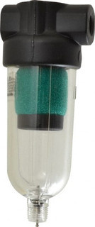 Norgren 1/8" Port Coalescing Filter Polycarbonate Bowl, Manual Drain ...