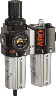 ARO Fluid Management 3/4 NPT Standard 2 Pc Filter/Regulator-Lubricator ...