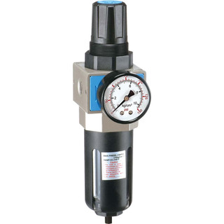 PRO-SOURCE 3/8 NPT Intermediate FRL Unit with Sight Glass & Pressure ...