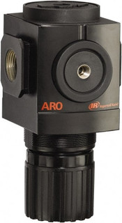 ARO Fluid Management 1 NPT 10 - 200 psi Heavy-Duty Aluminum Regulator ...