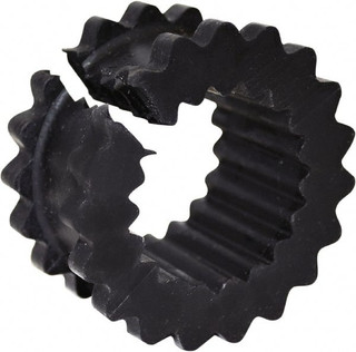 TB Woods 8 One Piece Split Flexible Coupling Sleeve 5-1/16" OD, 2-1/2 ...