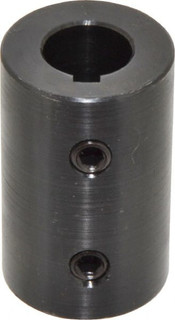 Climax 5/8" Inside x 1-1/4" Outside Diam, Mild Steel Set Screw Rigid ...