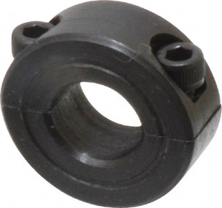 Climax 7/16" Bore, Steel, Two Piece Shaft Collar 15/16" Outside Diam, 3 ...