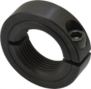 Climax 1-14 Thread, Steel, One Piece Threaded Shaft Collar 1-3/4 ...