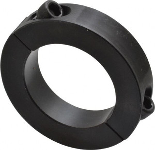 Climax 1-15/16" Bore, Steel, Two Piece Shaft Collar 3" Outside Diam, 11 ...