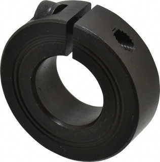 Climax 23mm Bore, Steel, One Piece Clamp Collar 1-7/8" Outside Diam M1C ...