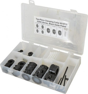 Climax Shaft & Collar Clamp Kits, Type: Two Piece Split Collar Kit ...