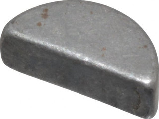 Made in USA #403 Standard Woodruff Key 3/8" Long x 1/8" Wide, Steel ...