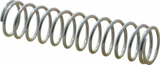 Value Collection 0.72" OD 3" Free Length Music Wire Compression Stock ...