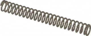 Value Collection 0.12" OD 1" Free Length Compression Spring 3.2 Lb ...