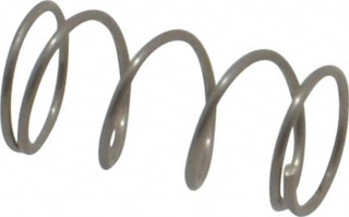 Value Collection 0.24" OD 1/2" Free Length Compression Spring 4.88 Lb ...