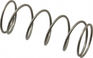 Value Collection 0.6" OD 1-1/2" Free Length Compression Spring 4.21 Lb ...