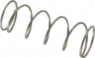 Value Collection 0.72" OD 2" Free Length Compression Spring 3.78 Lb ...