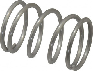 Value Collection 0.72" OD 1" Free Length Compression Spring 20.15 Lb ...