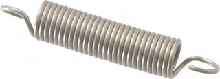 Gardner Spring 3/16" OD, 2.17 Lb Max Load, 1.86" Max Ext Len, 0.022 ...