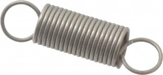 Made in USA 3/16" OD, 1.8 Lb Max Load, 1.43" Max Ext Len, 0.02" Wire ...