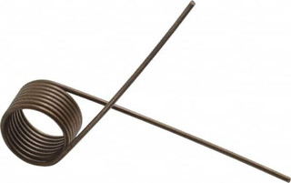 Gardner Spring 270° Deflection Angle, 0.556" OD, 0.045" Wire Diam, 6-3/ ...