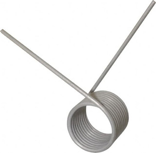 Gardner Spring 270° Deflection Angle, 1.666" OD, 0.135" Wire Diam, 9-3/ ...